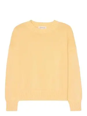 ELLSWORTH + IVEY Emery Crewneck Sweater - Yellow