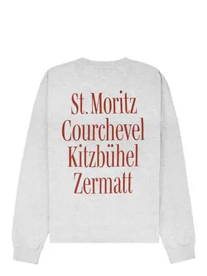VELD Beverly Ski Tour Long Sleeve T-shirt - Grey