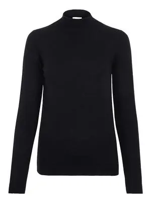 PAUL JAMES KNITWEAR Fine Knit Merino Wool High Neck Jumper