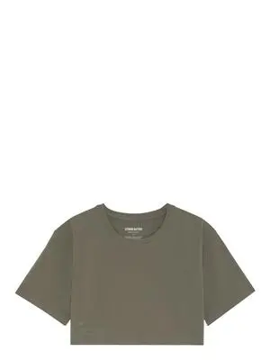 STORM Easy Crop Top - Green