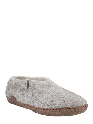 BETTERFELT Classic Slipper With Suede Sole - Grey