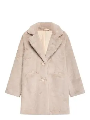 TANTRA SPAIN SL Coat With Pockets, Buttons And Lapels - Black