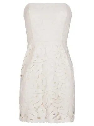 FOREVER YOUNG THE LABEL Callie Mini Dress - White