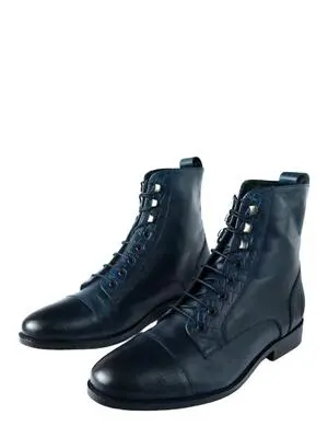 ZASTASTUDIO Leather Ankle Boots