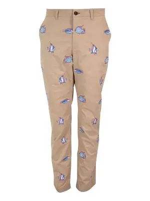 LORDS OF HARLECH Embroidered Trousers