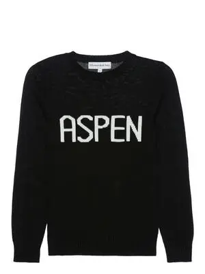 ELLSWORTH + IVEY Crewneck Sweater - Black