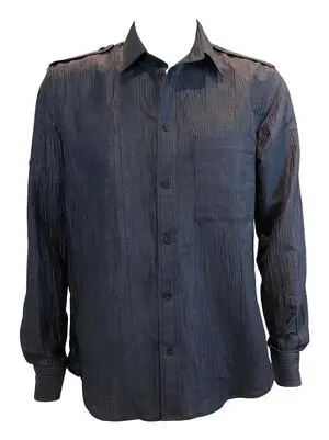 SNIDER Larkspur Long Sleeve Shirt - Blue
