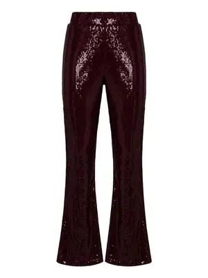 THISISU COLLECTION Sylvie Sequin Pant - Red