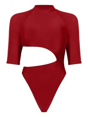 MODA GLAM Side Cut Out Bodysuit