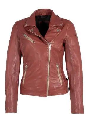 MAURITIUS Leather Biker Jacket