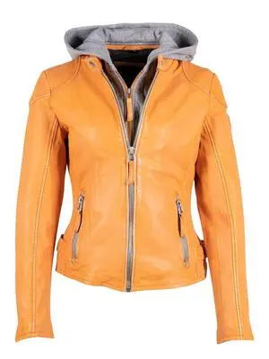 Mauritius Finja Rf Leather Jacket - Orange