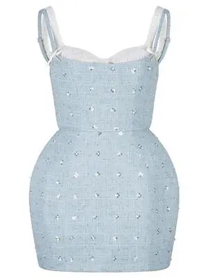 ATOIR Honey Mini Vintage Dress - Blue