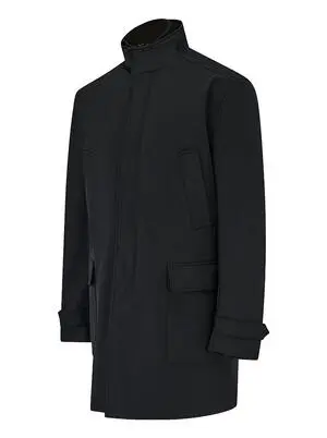 GUARDS LONDON Walker Hybrid Technical Parka - Black