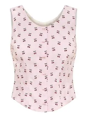MONTCE Cherries Jane Tank - Pink