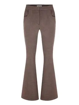 NAZLI CEREN Avrell Cashmere Trousers