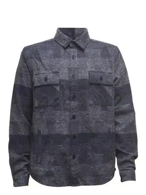 VUSTRA Shacket - Blue/grey