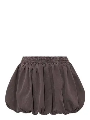CÓTIER DENIM Vella Balloon Skirt - Brown