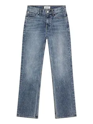 LK BLUE Bel Air Bootcut Velvet Jeans - Blue