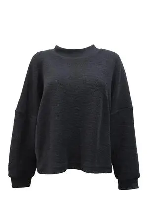 JOELEEN TORVICK Large Terry Loop Architectural Pullover