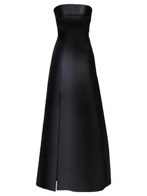 ANSE VICTORIN Irena Silk Maxi Gown - Black
