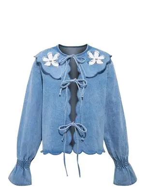 CÓTIER DENIM Aster Denim Shirt - Blue
