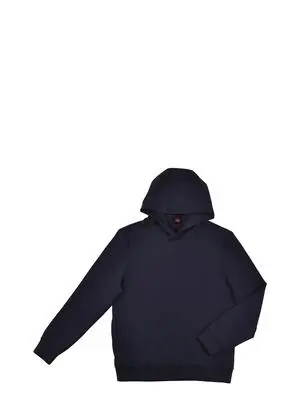 DAVID WEJ Enzo Cotton Hoodie - Blue