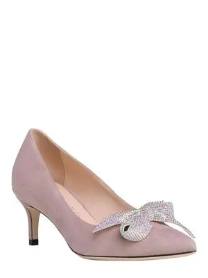 BEAUTIISOLES BY ROBYN SHREIBER Frida Kitten Heel Pump - Pink