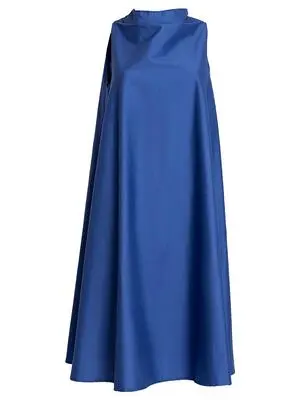 BIANCA POPP Bell Cotton Mini Dress - Blue