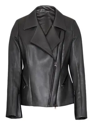 MIONÈ Leather Biker Jacket