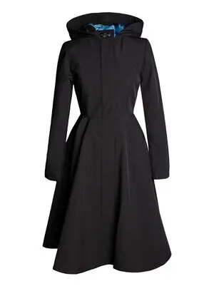 RAINSISTERS Waterproof Coat With Fleece Lining - Black