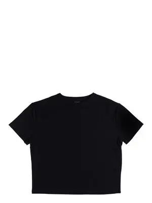 VÆNN S/s Babywool Boxy Crew Neck Tee