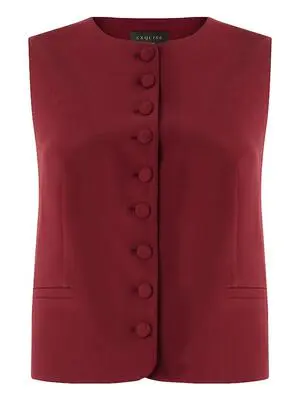 EXQUISE Elowyn Vest - Red