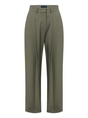 HELEN MCALINDEN Lyra Soft Olive Pant - Green