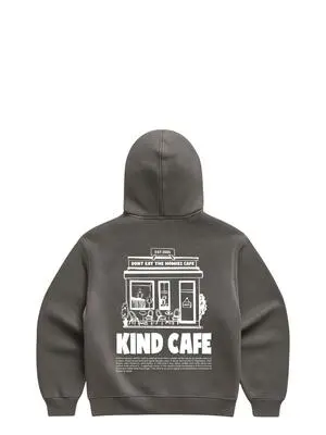 DONT EAT THE HOMIES Deth Cafe Hoodie - Grey