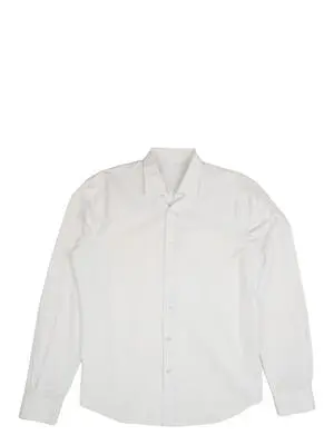 EIGHT X Men's Diamond Plate Jacquard Button Down Shirt - White