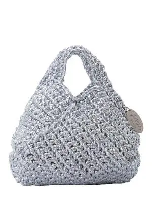 SPEIRA Mini Asymmetric Goldies Handbag - Silver