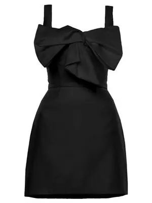 Baé Special Moments Luna Mini Dress With Bow - Black