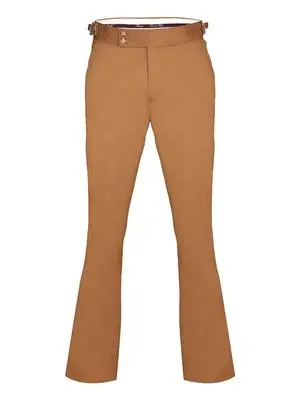 DAVID WEJ Paco Gurkha Chinos Trouser - Brown