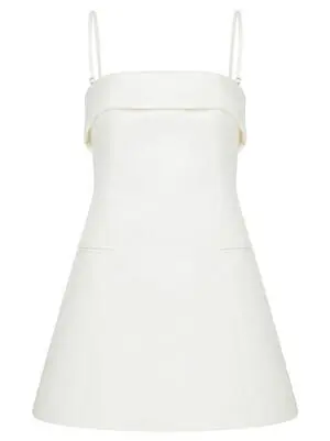 NAZLI CEREN Gaia Mini Dress - White