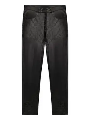 PLACE OF ËLMS Leather Monolink Pants