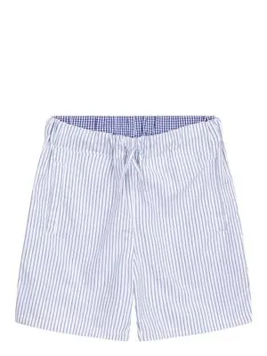 LOUNGERS Striped Loungewear Shorts - Blue/white