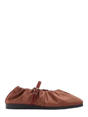 NAGUISA Leonora Mary Jane Flats - Brown