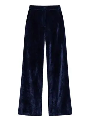 AVANI APPAREL Laurier Velvet Pants - Blue