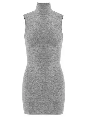 OW Rue Sleeveless Knit Mini Dress - Grey