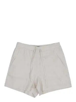 LORDS OF HARLECH Leanne Paisley Linen Short - White