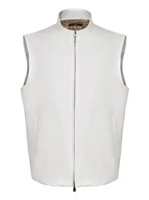 DAVID WEJ Ashford Relaxed Gilet - White