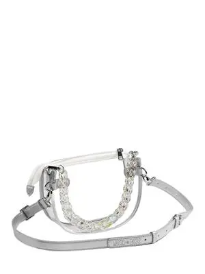 MARGO PAIGE Clear Belt Bag - Silver
