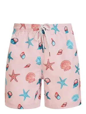 ROBERT & SON BEACHWEAR LTD Shell Starfish Board/boxer Shorts - Pink