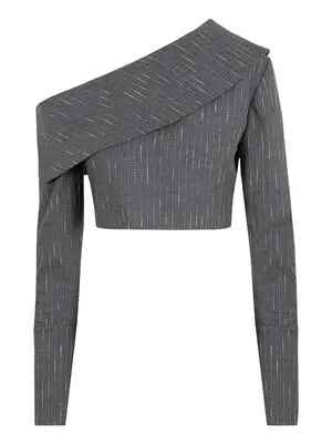 THE MOLC One-Shoulder Top