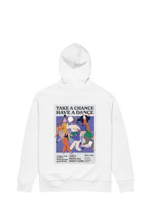 ANCHOR & CREW Organic Cotton Embroidered Heavyweight Hoodie - White